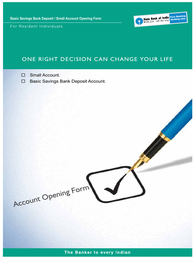 BASIC AC FORM | PDF | Identity Document | Banking