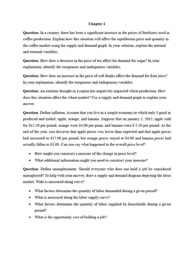 Chapter 1 Macro | PDF | Social Science