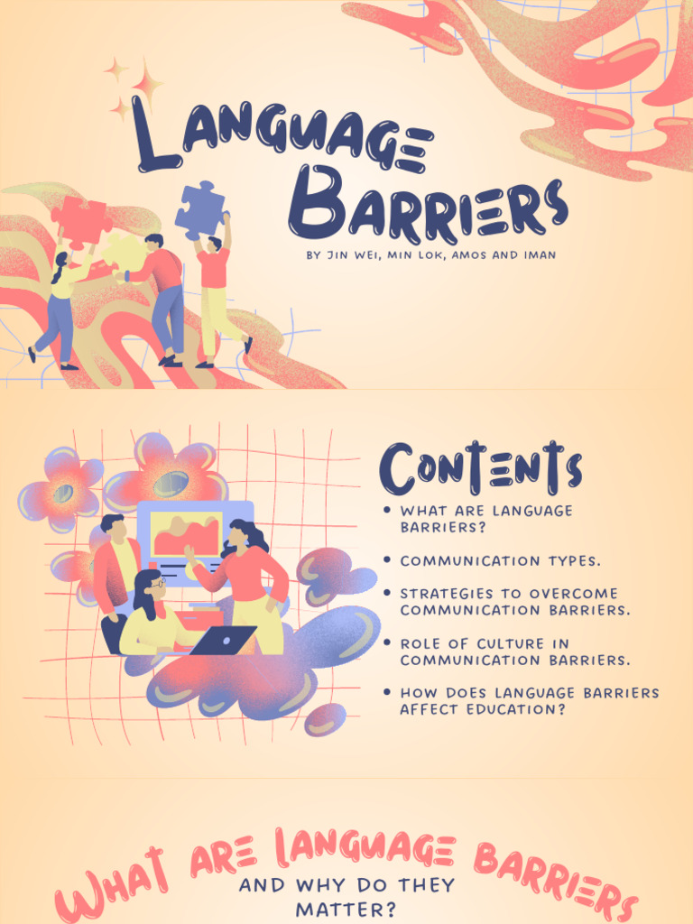 Language Barriers | PDF | Communication | Dialect
