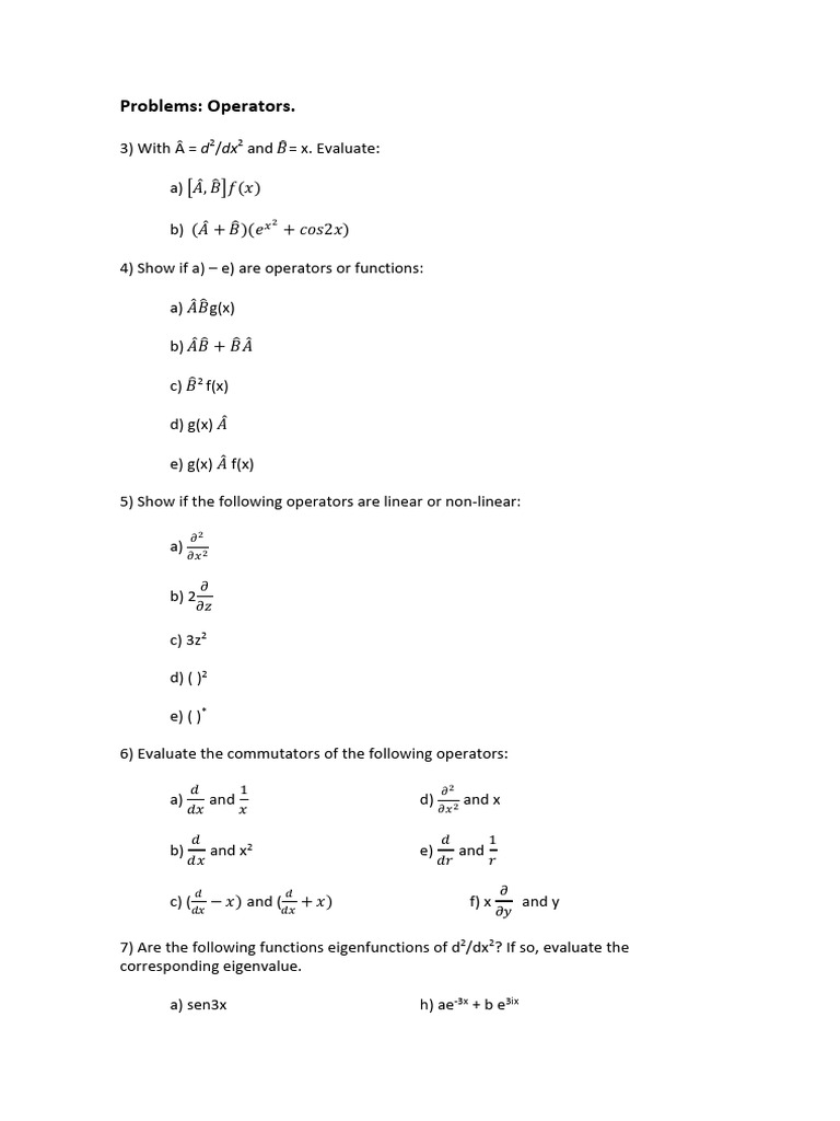 Problem2 Operators 2 Pdf Applied Mathematics Operator Theory