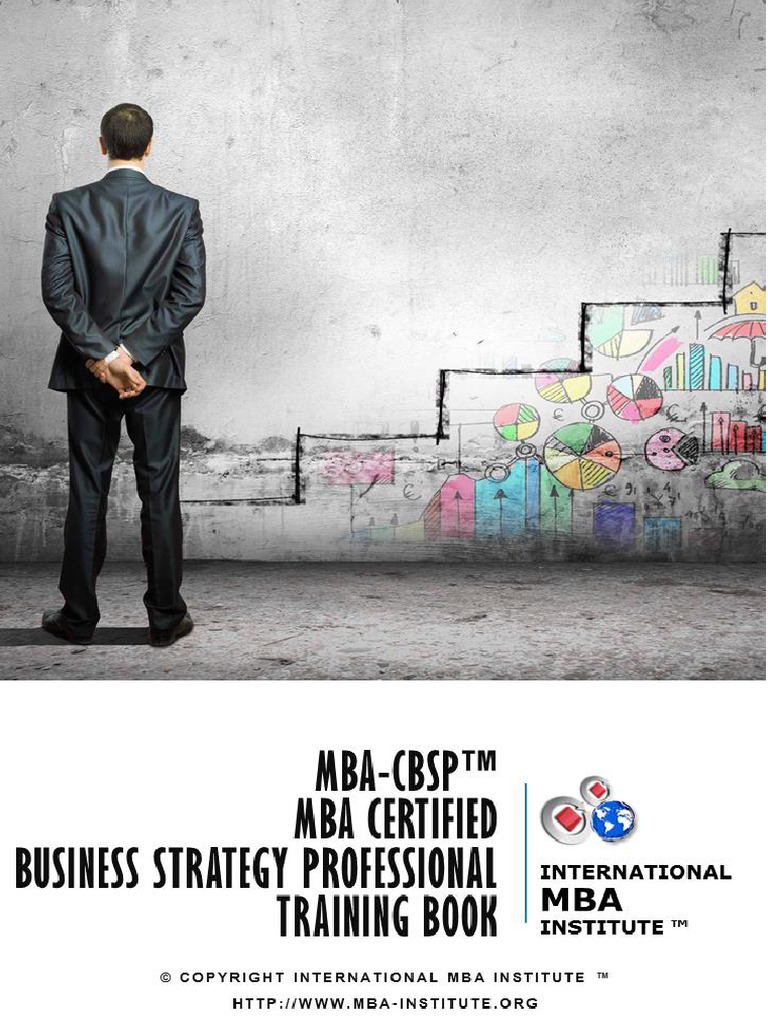 MBA Certified Business Strategy Professional Training Book ...
