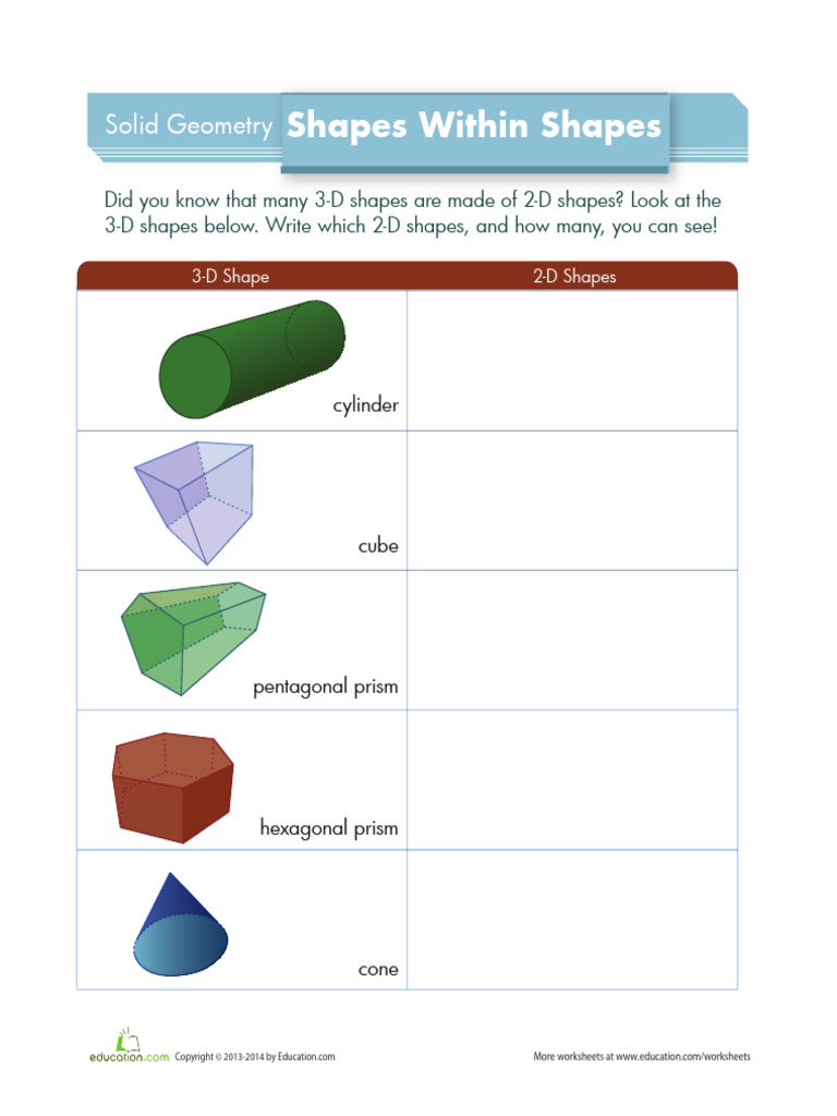 Shapes Within Shapes | PDF | Career & Growth | Language Arts & Discipline