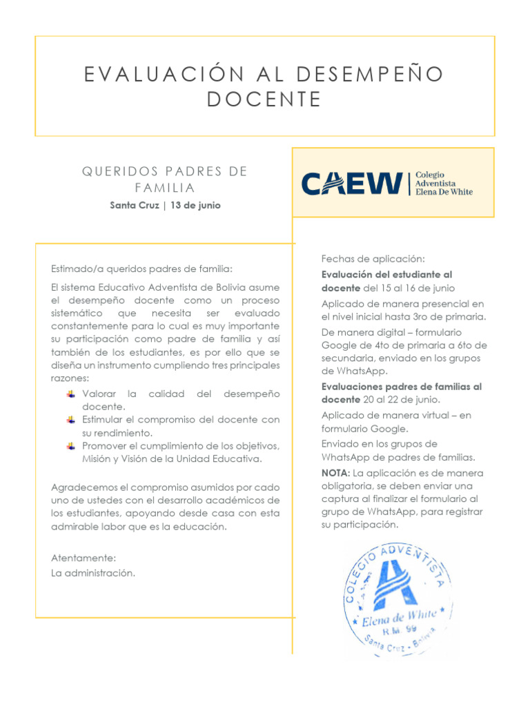 Cartas A Padres DD 23 | PDF