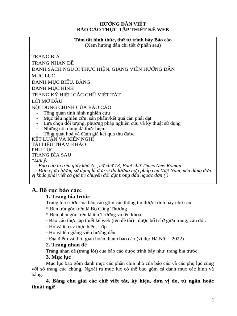 HD Viet Bao Cao | PDF