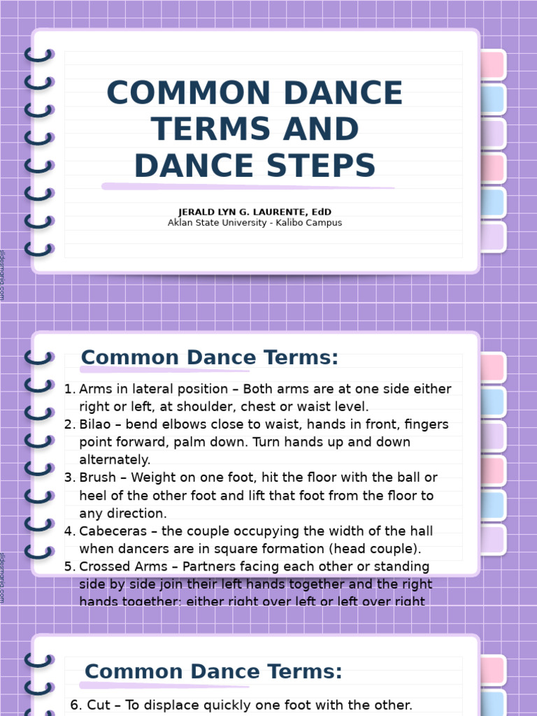 Pathfit 3 Lecture 3 | PDF | Foot | Dances
