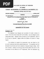 Thabo Meli v R: Murder Appeal Judgment | PDF