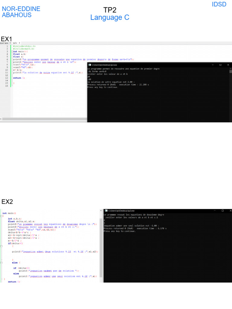 Tp2 Nor-Eddine Abahous | PDF