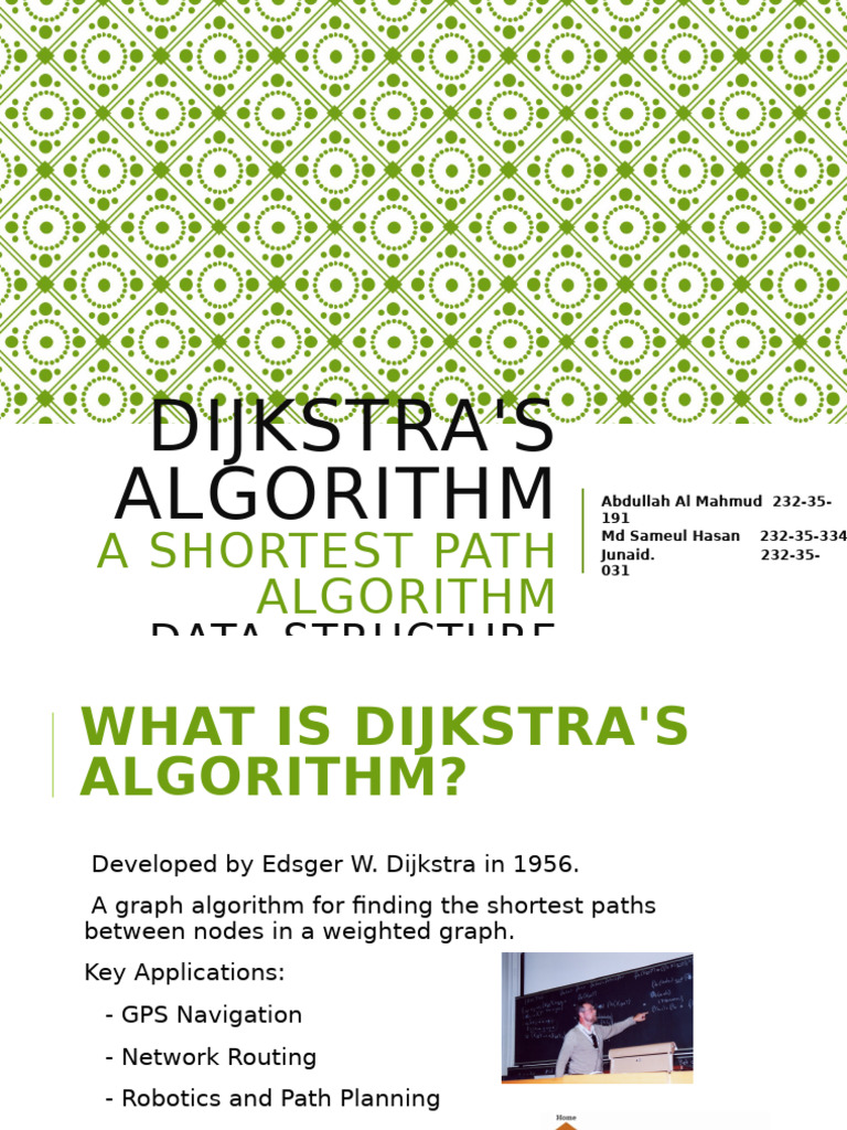 Dijkstra'S Algorithm: Data Structure | PDF