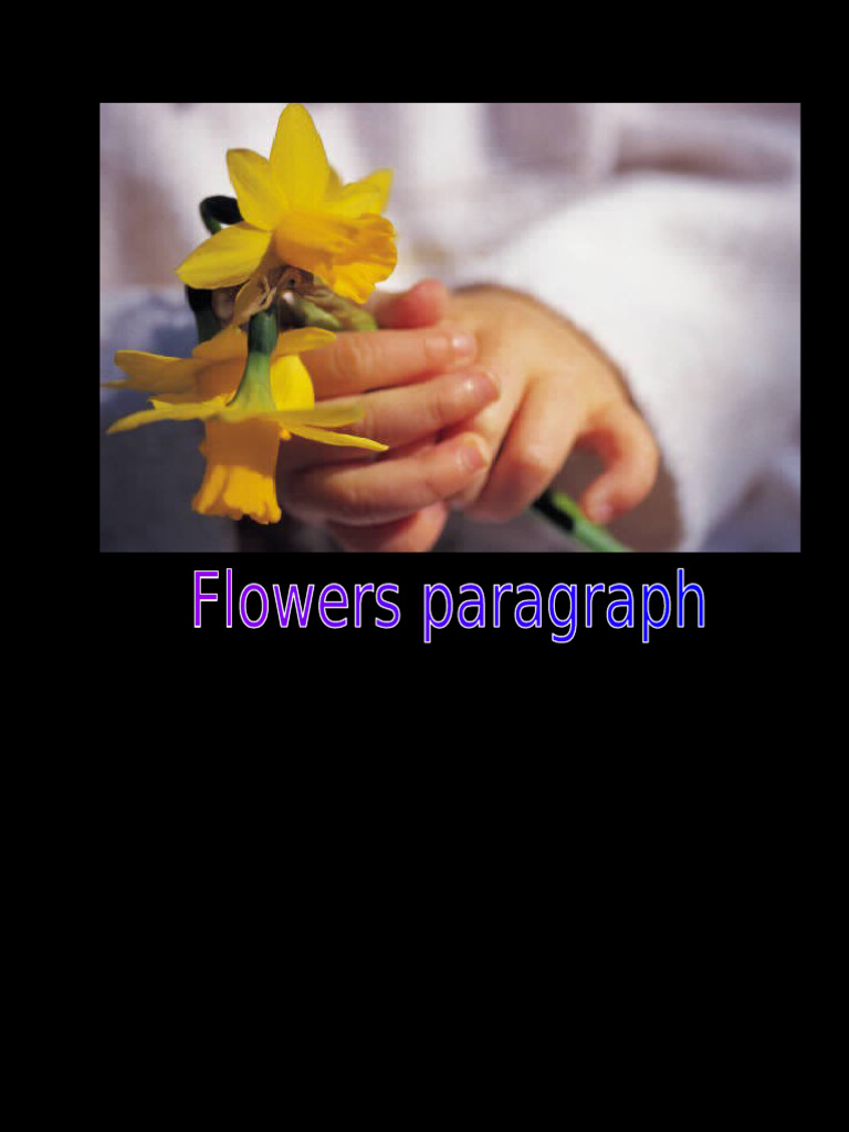 Paragraph Flower | PDF