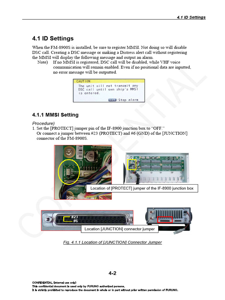 How To Perform MMSI Settings | PDF