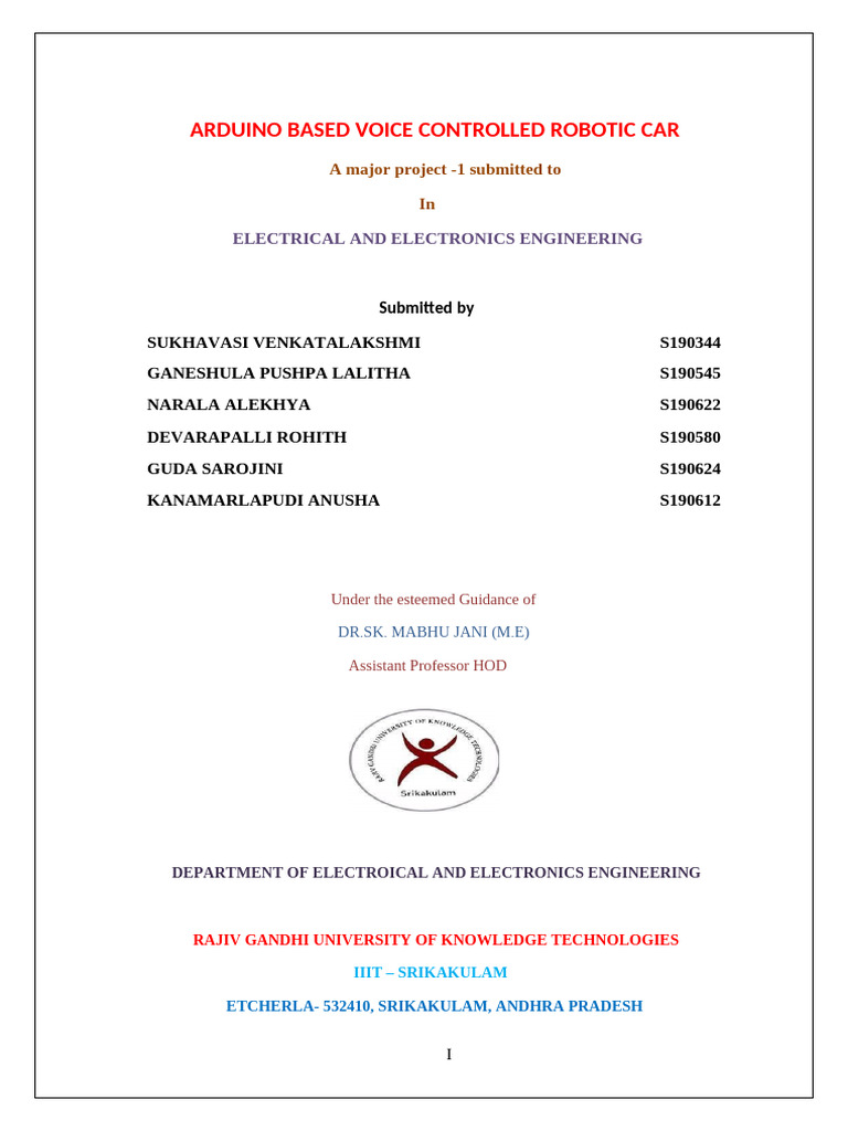 Voice controlled Robotic vehicle | PDF | Bluetooth | Radio