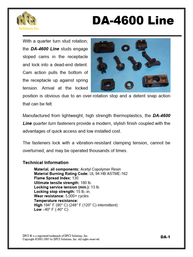 Da 4600 | PDF | Rivet | All Rights Reserved