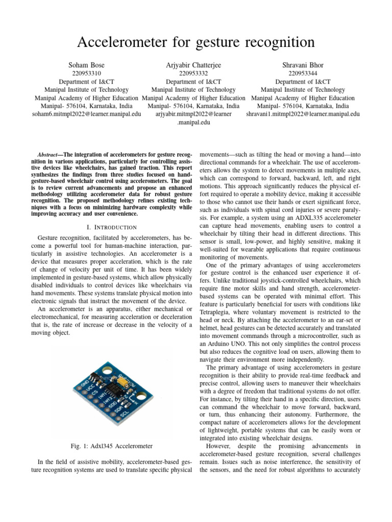ESD_Fisac (1) (3) | PDF | Accelerometer | Wheelchair