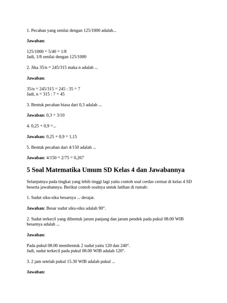 Matematika LCC | PDF