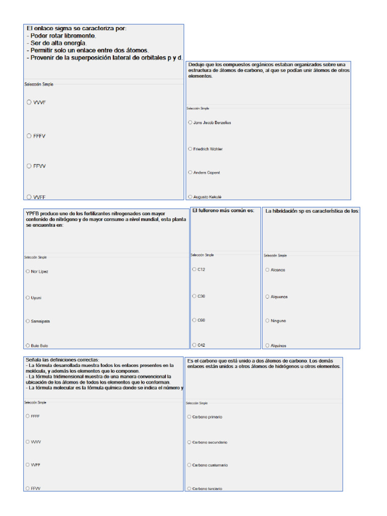 Quimica 6to Secb | PDF