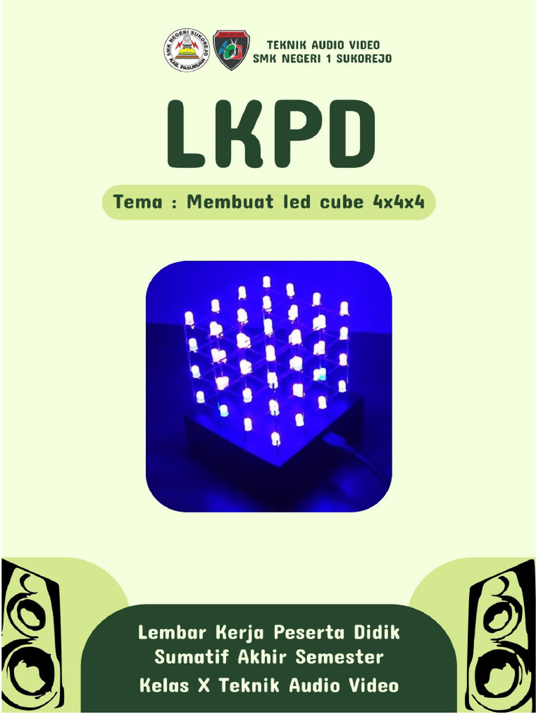 LKPD X TAV Led Cube | PDF
