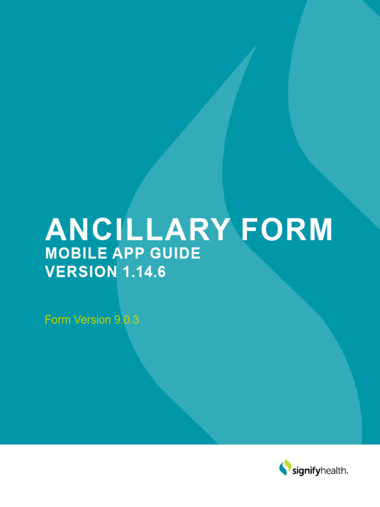 Ancillary Form (MDG 9.28.20) | PDF | Osteoporosis | Medical Diagnosis
