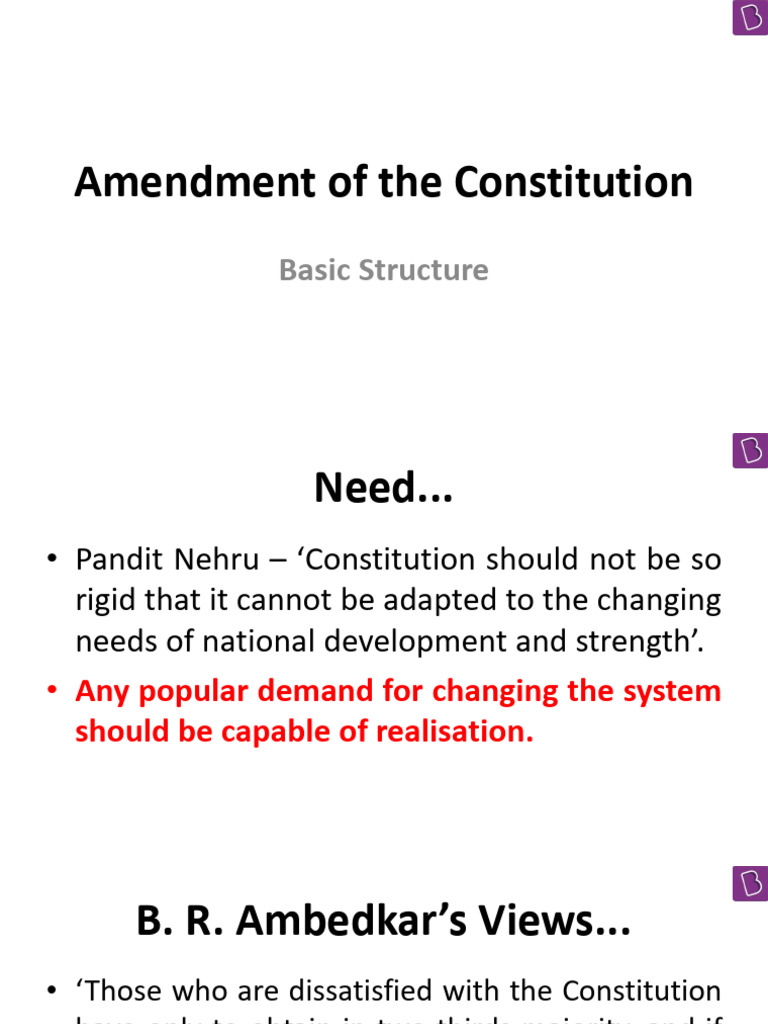 Amendment of The Constitution | PDF | Legal Documents | Public Law