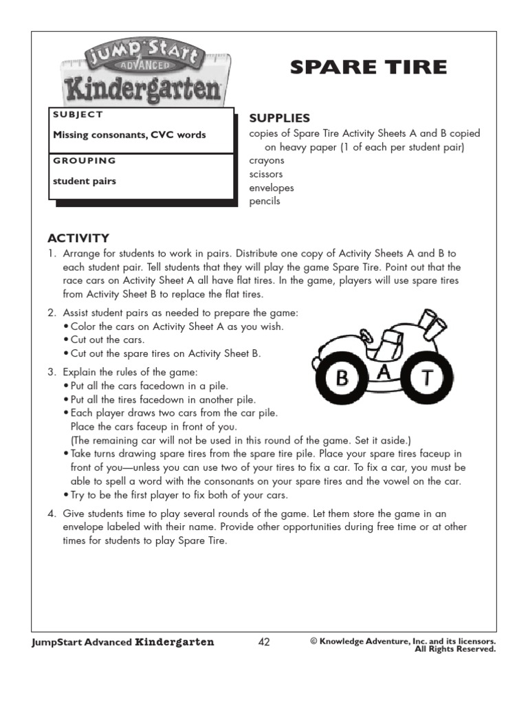 Spare Tire | PDF | Games & Activities | Home & Garden