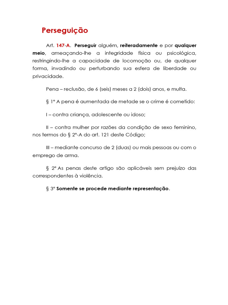 ESQUEMA IV (2) | PDF | Crimes | Crime e Violência