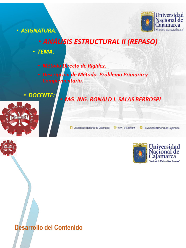 Método de Rigidez (Repaso) | PDF | Rigidez | Viga (Estructura)