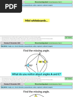 Circle Theorems Exam Questions Guide | PDF | Circle | Angle