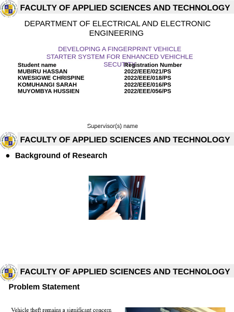 FAST Proposal Presentations Template 2024 (1) (Read-Only) | PDF