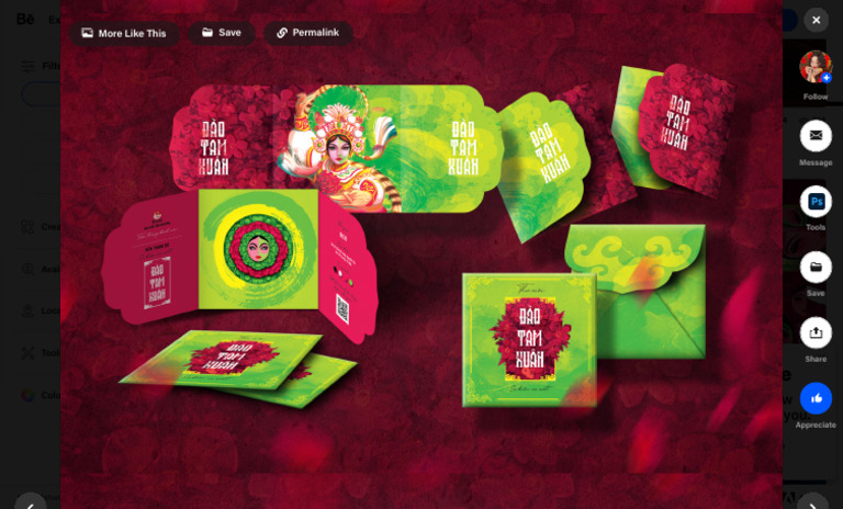 ARTBOOK GIFT DESIGN Dao Tam Xuan - Vietnamese Opera Behance | PDF | Vietnam