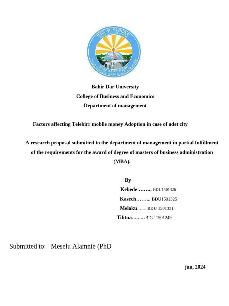 Keede Proposal For30072024 | PDF | Quantitative Research