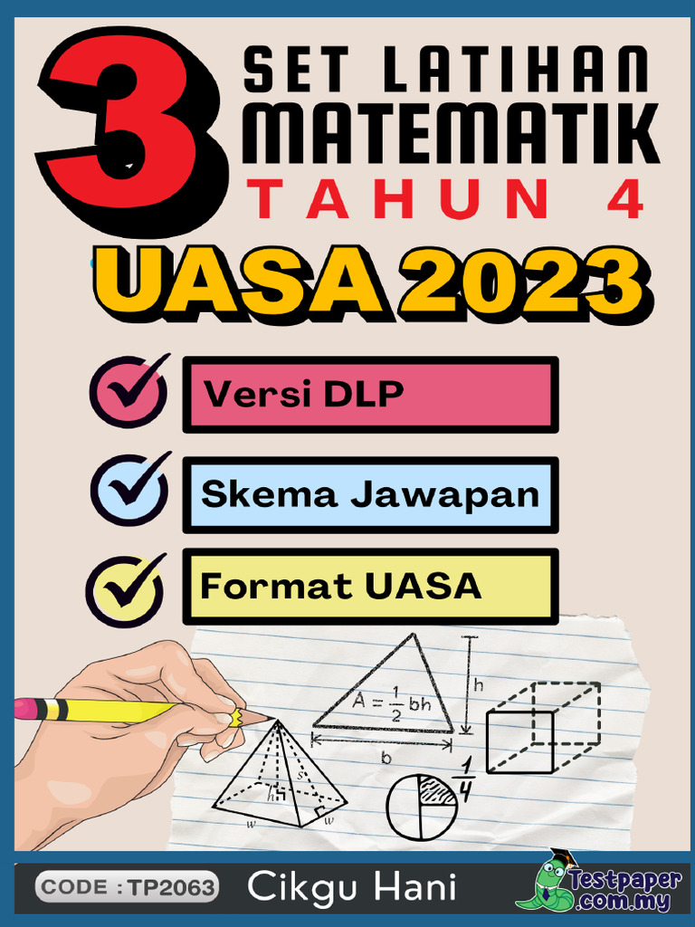 03-UASA Matematik Y4 (Set 1) | PDF