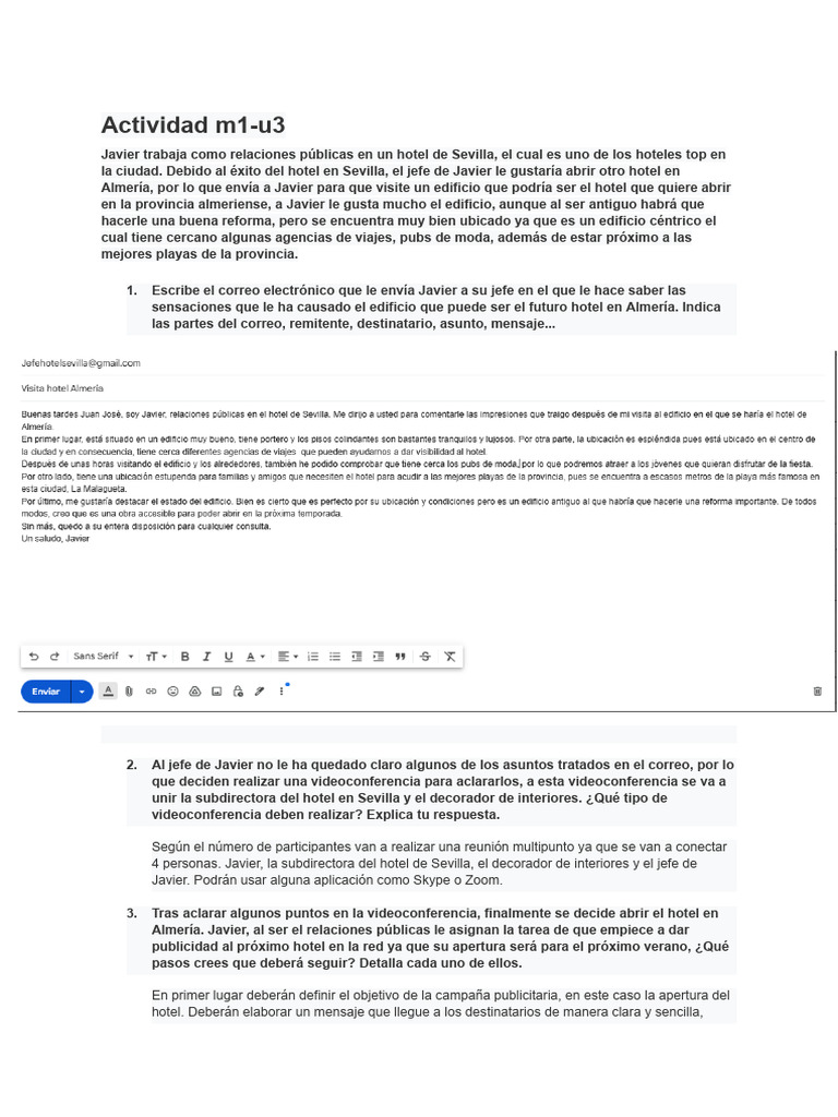 Actividad M1-U3 | PDF