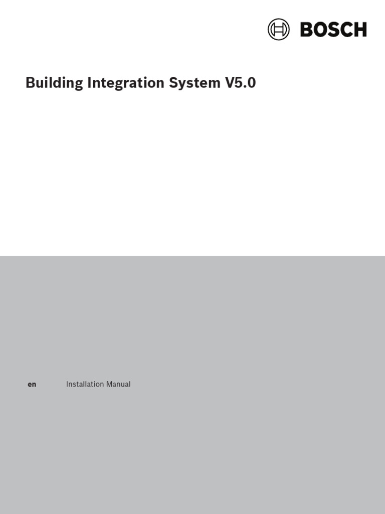 BIS50 Installation Manual enUS 102658599819 | PDF | Internet ...