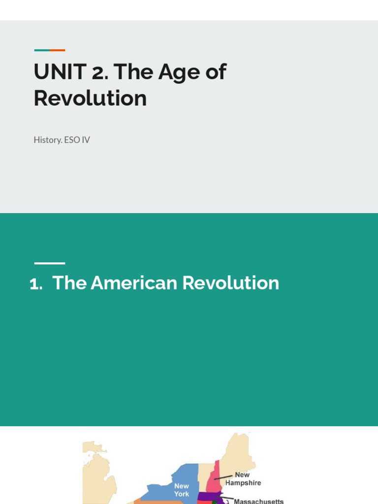 UNIT 2. The Age of Revolution | PDF | Napoleon | First French Empire
