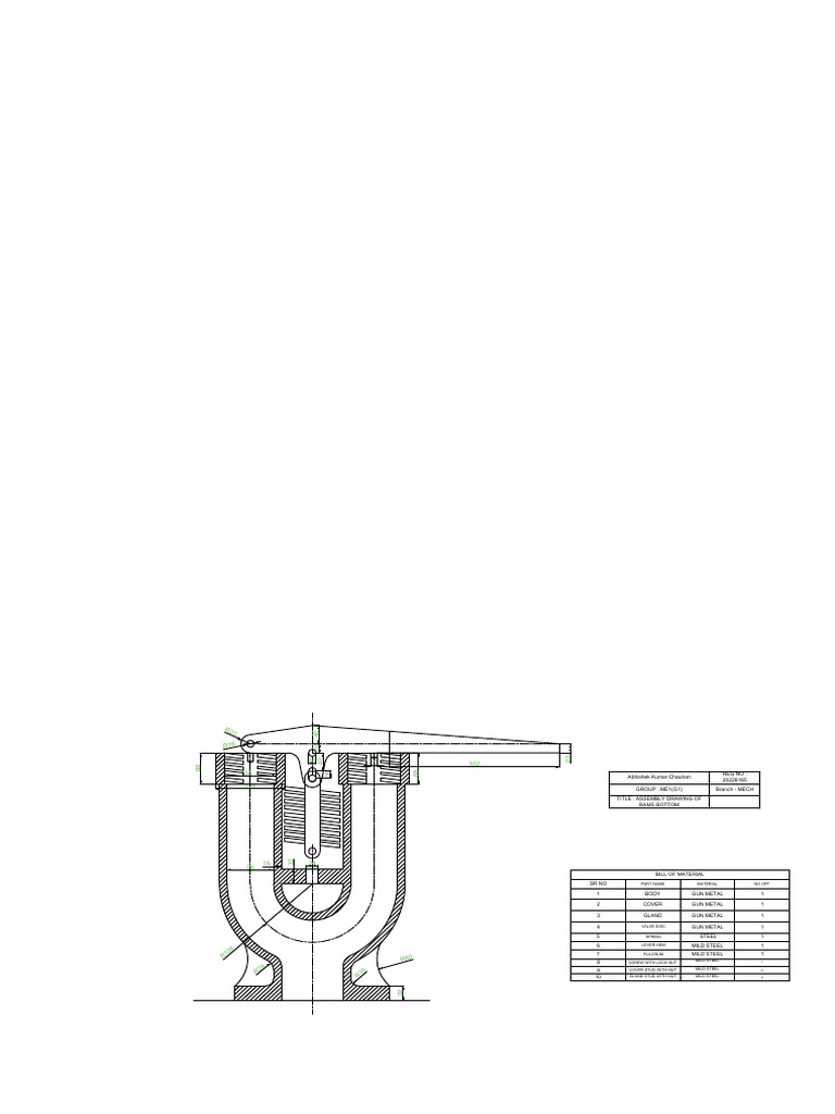 Abhishek - Ramsbottom Safety Valve | PDF | Mechanical Engineering ...