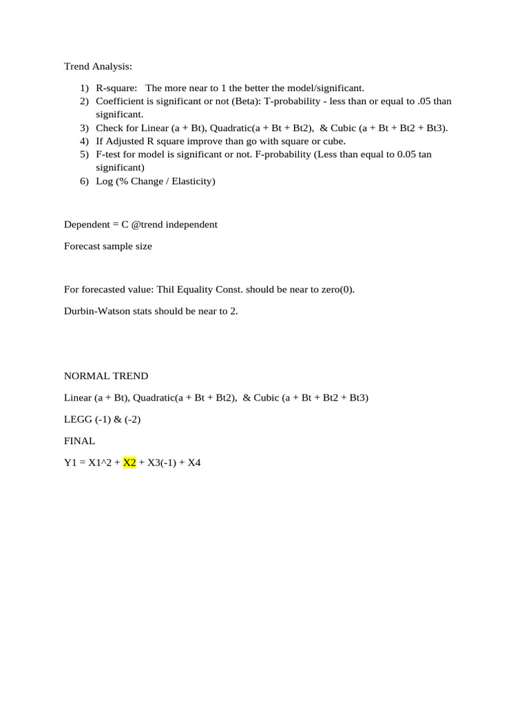 Trend Analysis Pdf Teaching Methods Materials