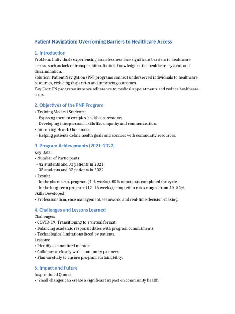 Updated Infographic Patient Navigation | PDF | Health Care | Health System