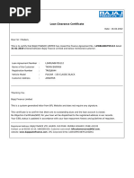 Loan Closure Certificate | PDF