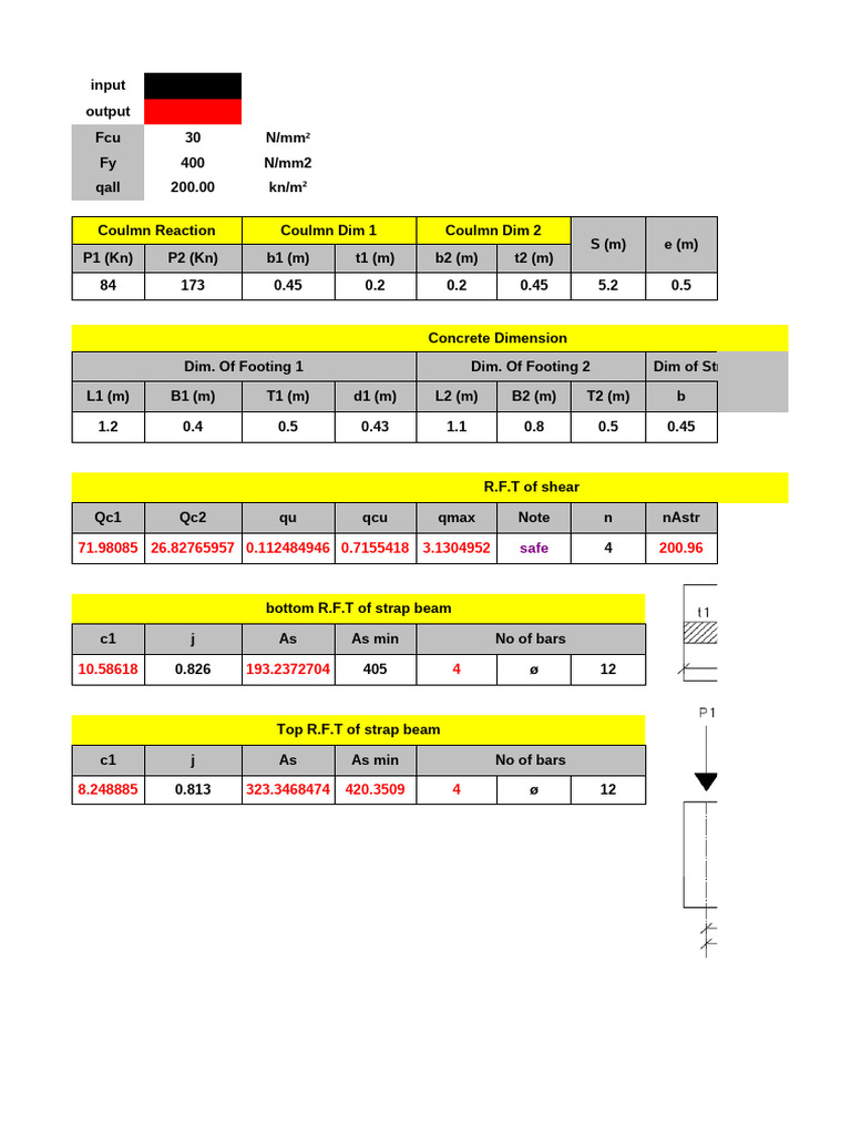 5 - Strap Beam | PDF | Science & Mathematics