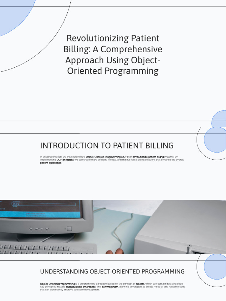 Slidesgo Revolutionizing Patient Billing A Comprehensive Approach Using Object Oriented ...