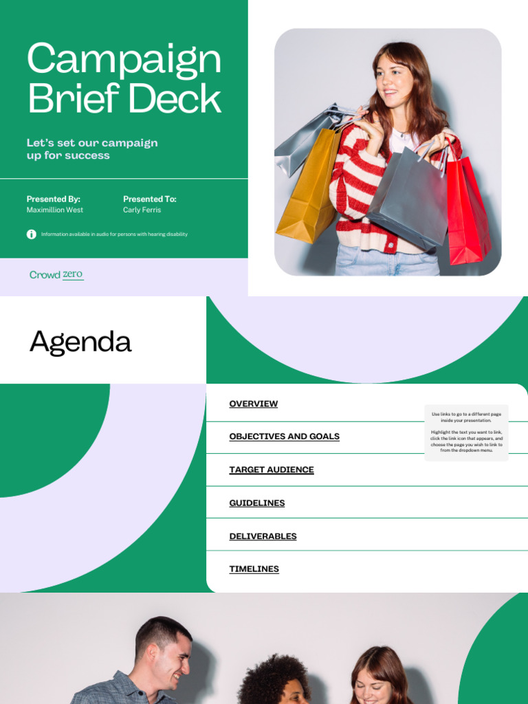 Campaign Brief Presentation | PDF | Business | Finance & Money Management