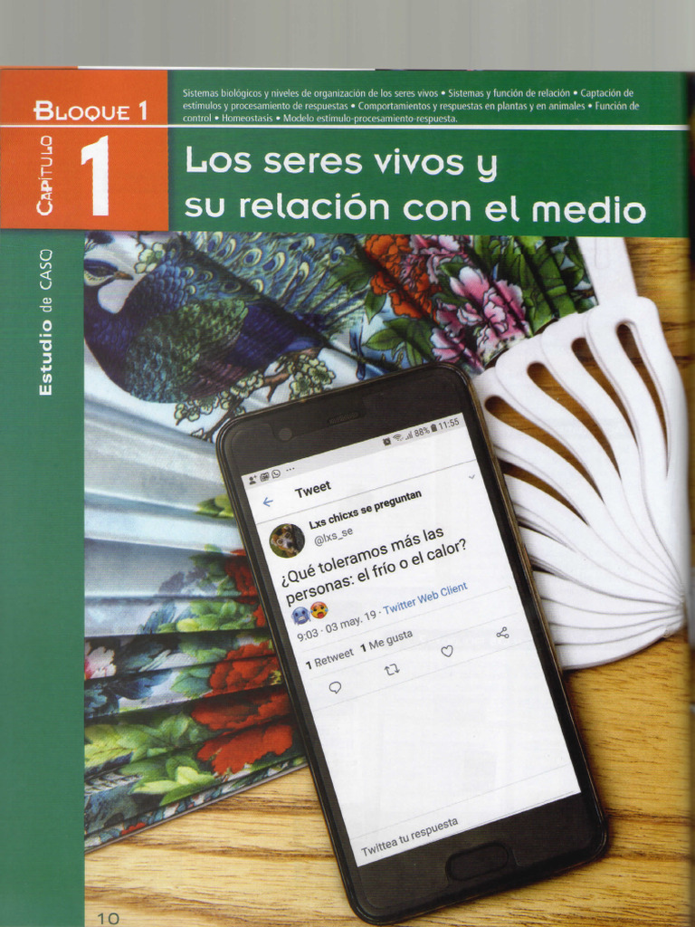 Cap. 1 Los Seres Vivos y Su Relación Con El Medio | PDF