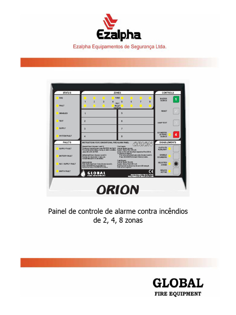 Central Orion - Manual de Instalação, Operação e Manutenção v1.0 (Set ...
