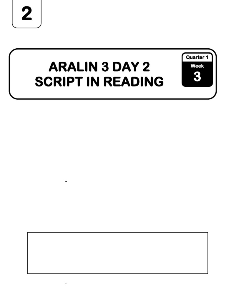 2024 LS G2 NRP Q1 WK3 Day2 | PDF