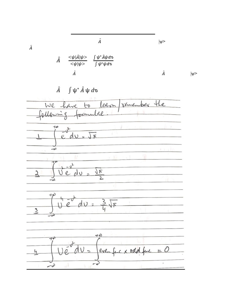 12 Expectation Values | PDF | Teaching Methods & Materials | Science ...