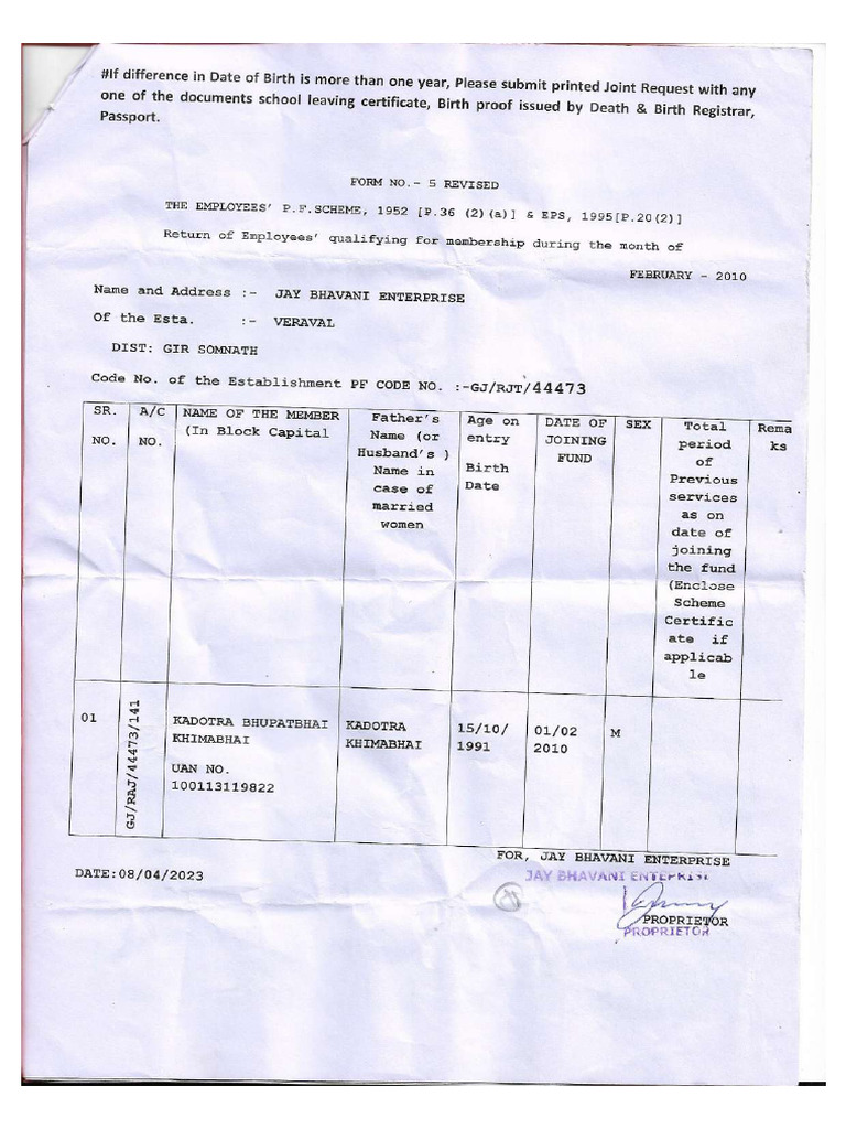 Grievance Document | PDF