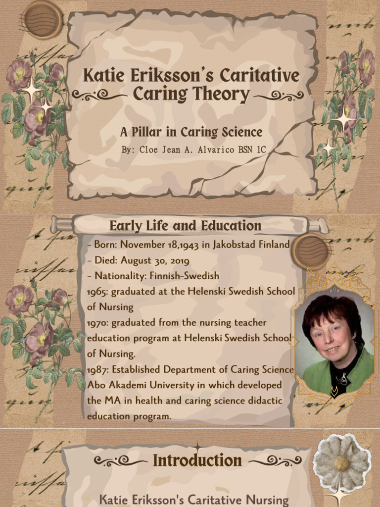 Katie Erikssons Caritative Caring Theory PDF | PDF