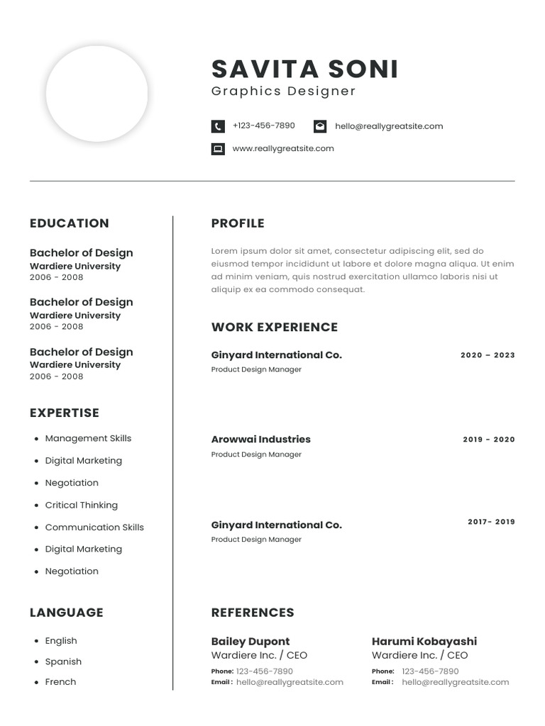 Professional CV | PDF