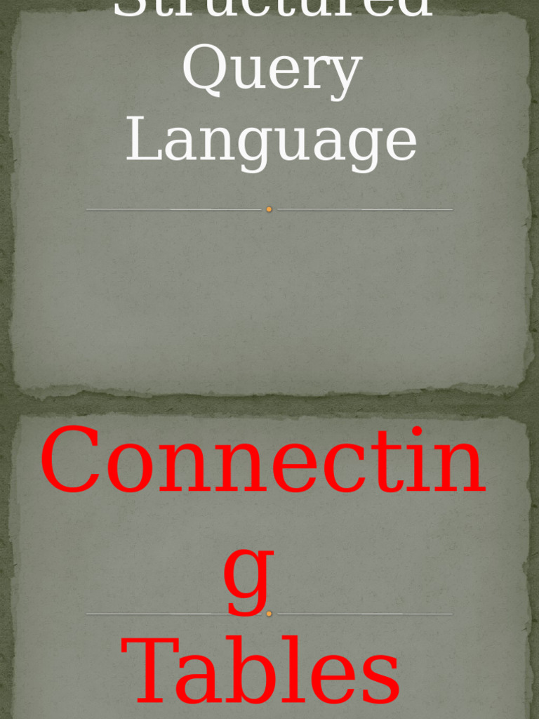 SQL Table Joins and Queries Guide | PDF | Computers
