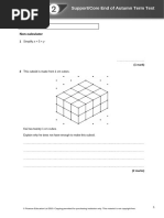 DR Frost Maths Y8 Revision Qs | PDF | Area | Rectangle