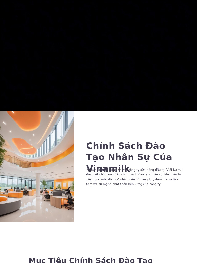 Chinh Sach DJao Tao Nhan Su Cua Vinamilk | PDF